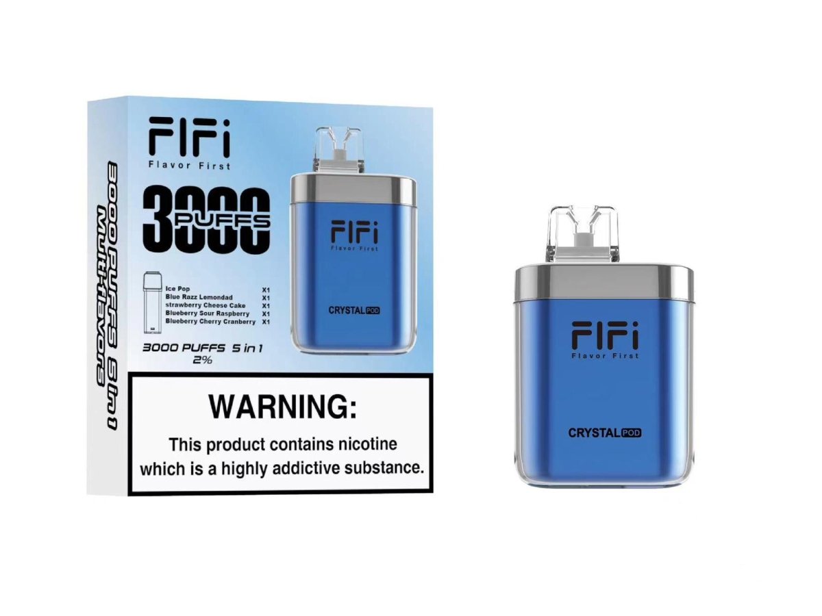 Shop Fifi Crystal 3000 Puffs Prefilled Vape Pod 5 in 1